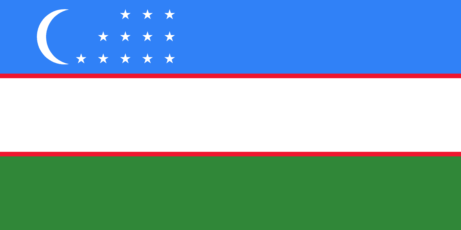 Özbekistan bayrağı | Bayraklar.info